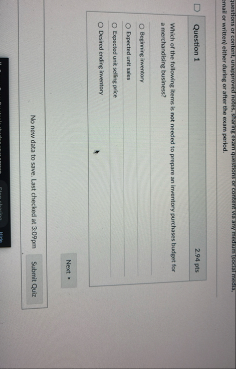 Solved questions or content, unapproved notes, sharing exam | Chegg.com