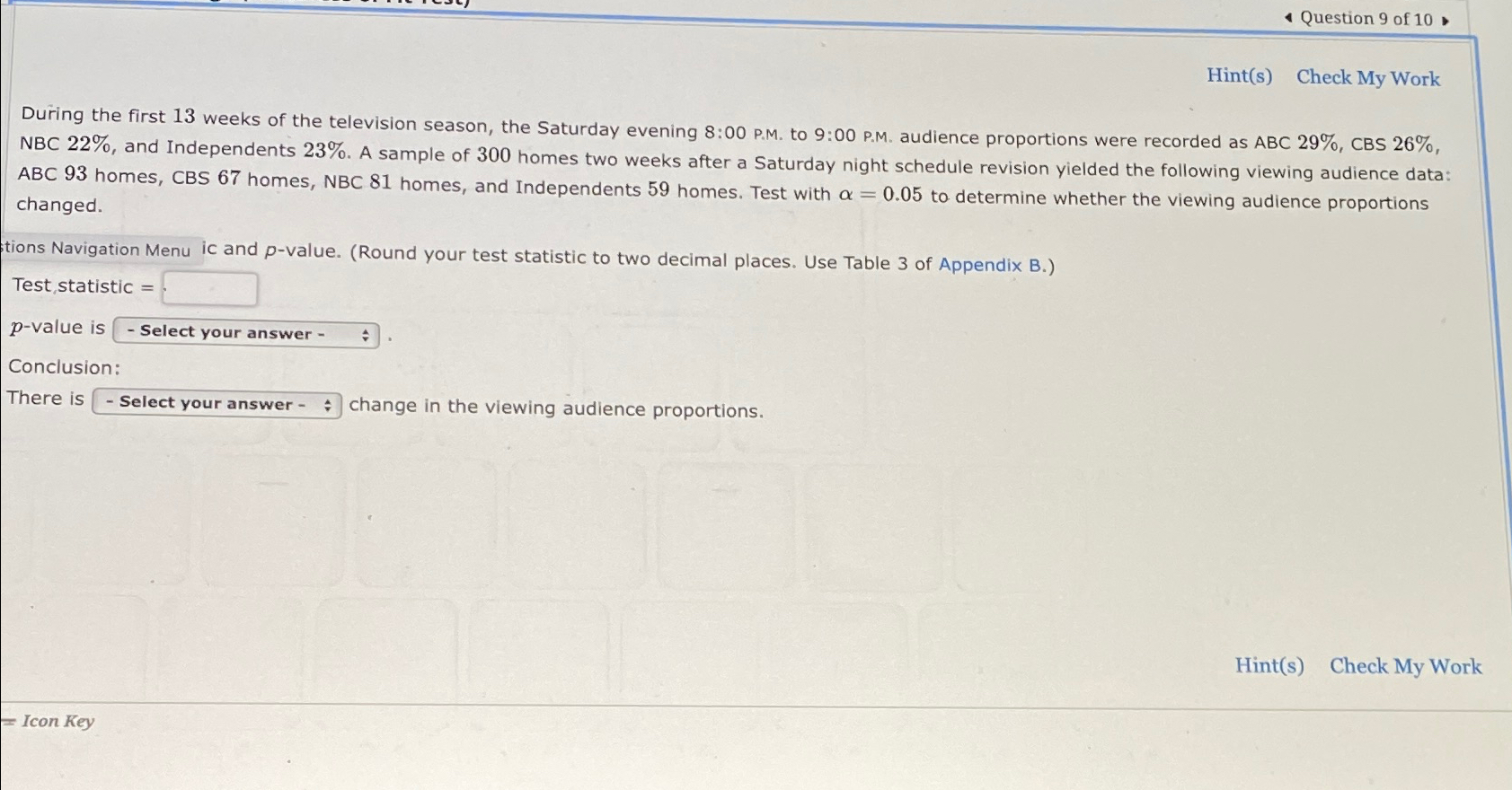 Question 9 ﻿of 10Hint(s) ﻿Check My WorkDuring the | Chegg.com