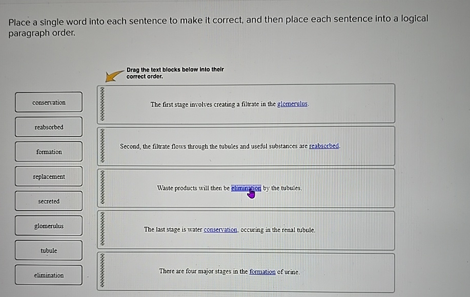 Solved Place a single word into each sentence to make it | Chegg.com Solved Place a single word into each sentence to make it | Chegg.com
