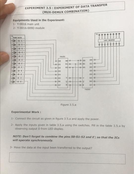 Solved EXPERIMENT OBJECTIVES : A- Analyzing connection of | Chegg.com