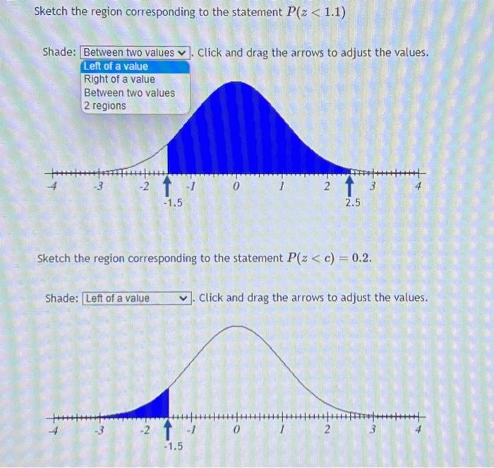 Solved Sketch the region corresponding to the statement P(z | Chegg.com