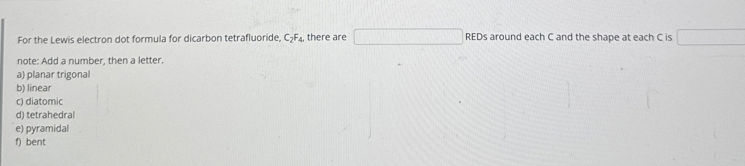 Solved For the Lewis electron dot formula for dicarbon | Chegg.com