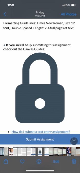 Solved \r\nFormatting Guidelines: Times New Roman, Size 12 | Chegg.com