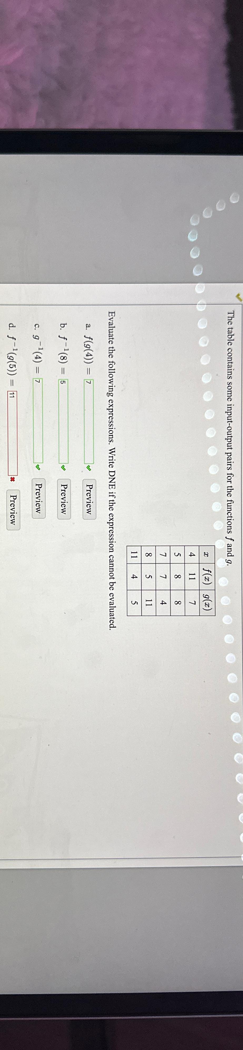 Solved The Table Contains Some Input Output Pairs For The