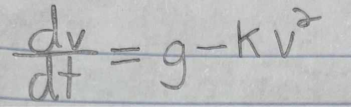 Solved does anyone know how to solve this differential | Chegg.com