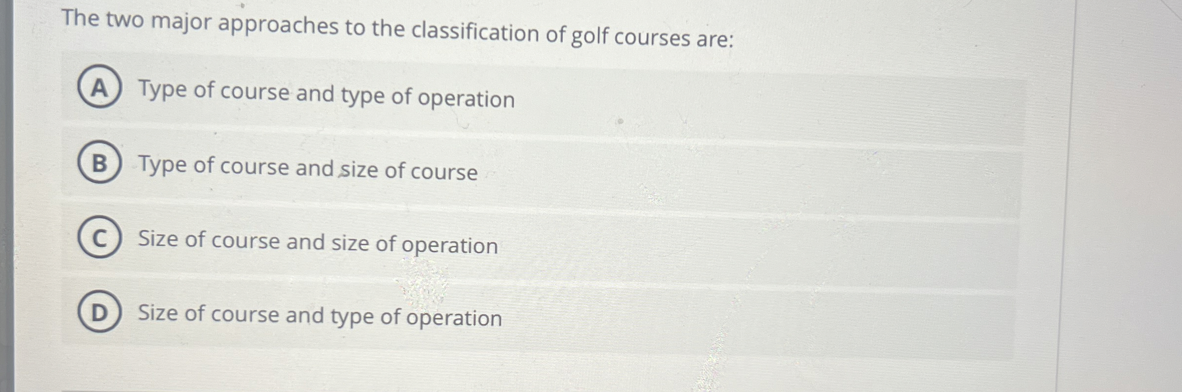 Solved The two major approaches to the classification of | Chegg.com