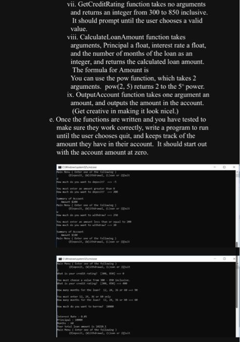 Solved Skills Required - Create Functions - Include Headers | Chegg.com