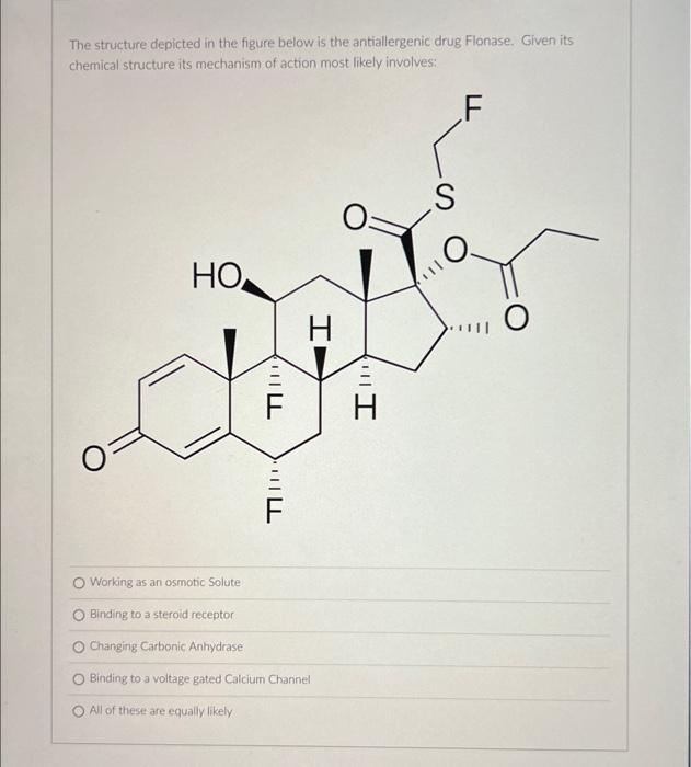 Solved The structure depicted in the figure below is the | Chegg.com