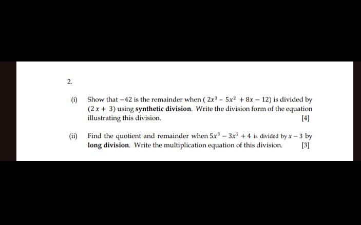 Solved (higher order equa ﻿i) ﻿Show that -42 ﻿is the | Chegg.com