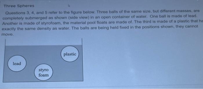 Solved Questions 3, 4, and 5 refer to the figure below. | Chegg.com