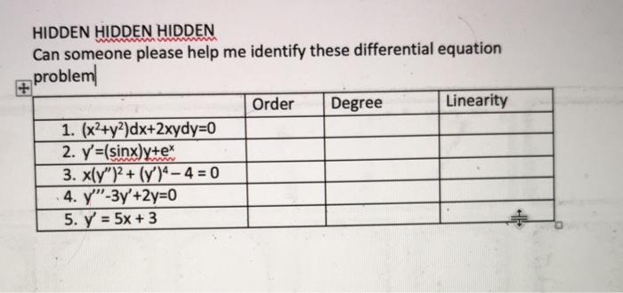 Solved o HIDDEN HIDDEN HIDDEN Can someone please help me | Chegg.com