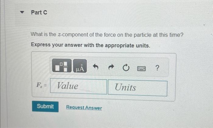 Solved A particle with charge 8.88×10−8C is moving in a | Chegg.com