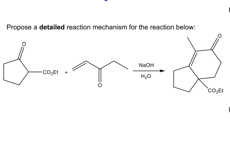 Solved Propose a detailed reaction mechanism for the | Chegg.com Solved Propose a detailed reaction mechanism for the | Chegg.com