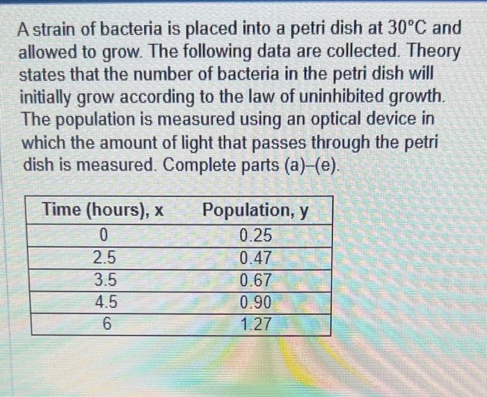 Solved (a) Treating time, x, as the predictor variable, use | Chegg.com