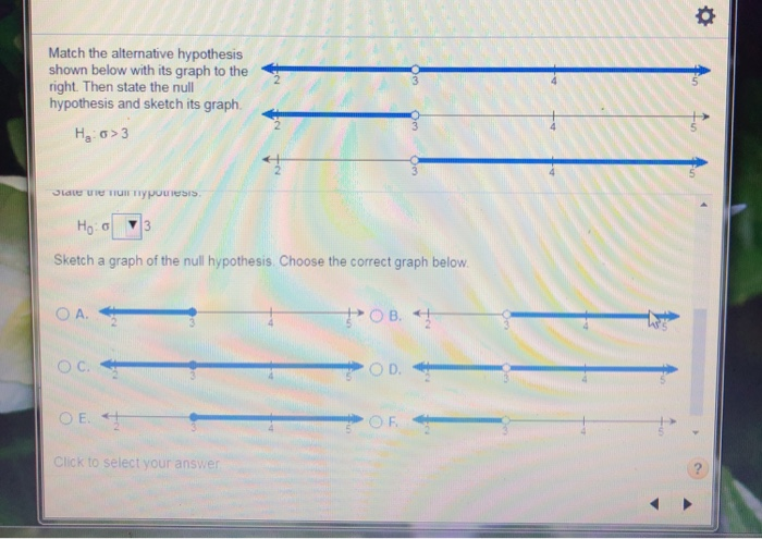 Solved Match the alternative hypothesis shown below with its | Chegg.com