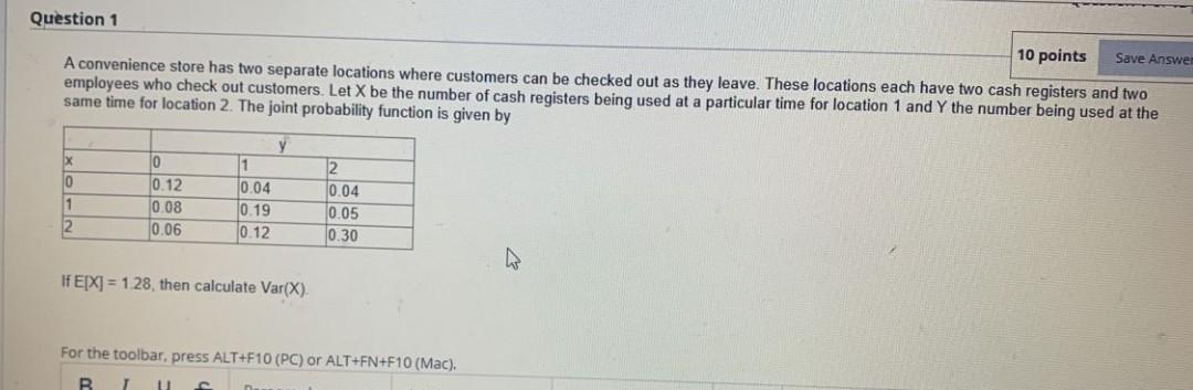 Solved 10 points A convenience store has two separate | Chegg.com