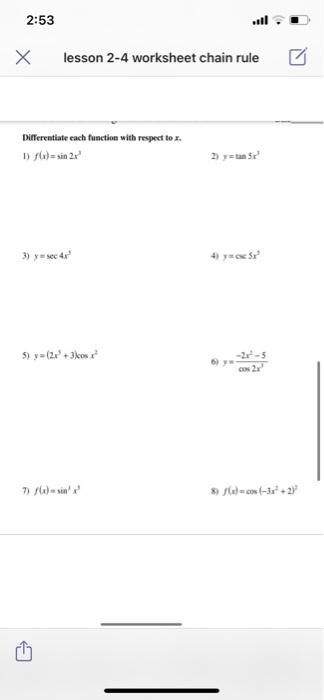Solved 1/4 Name Kuta Software - Infinite Calculus | Chegg.com