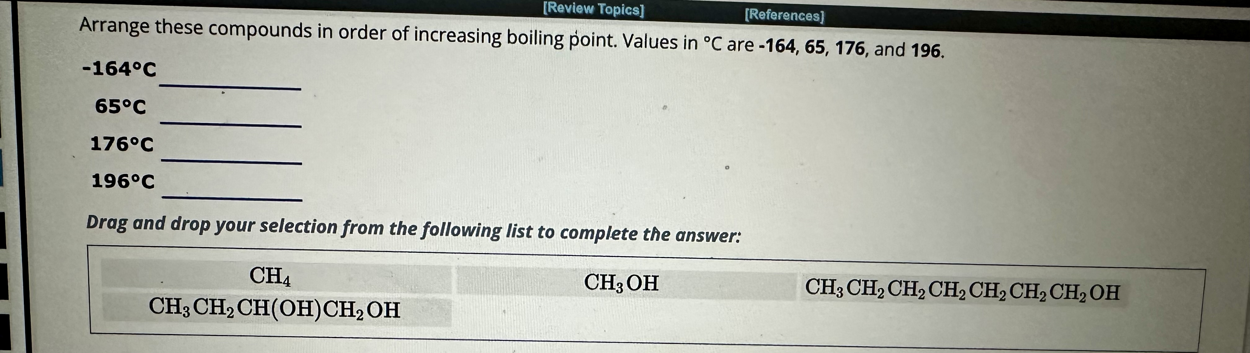 Solved Arrange these compounds in order of increasing | Chegg.com