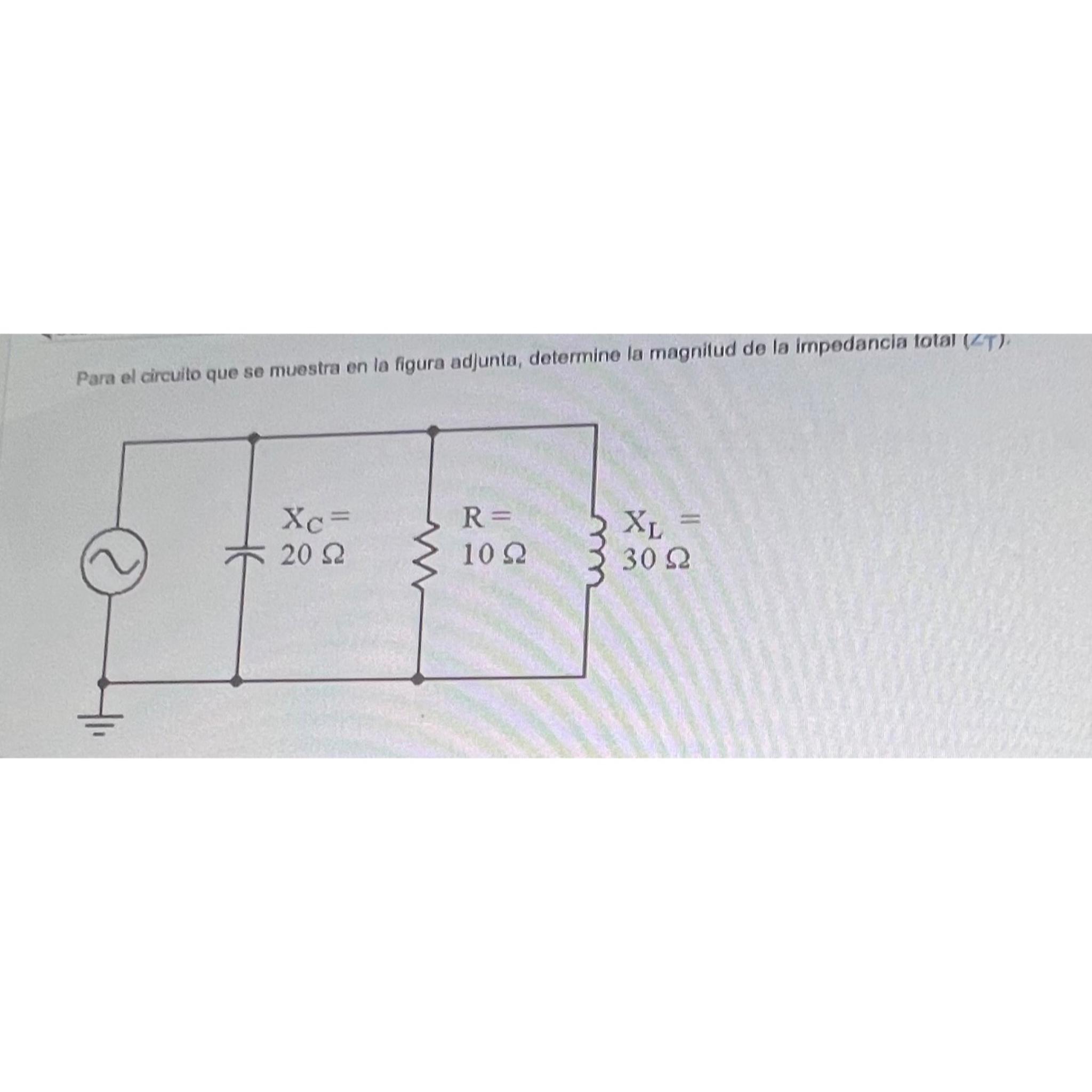 Solved Para el circuito que se muestra en la figura adjunta, | Chegg.com