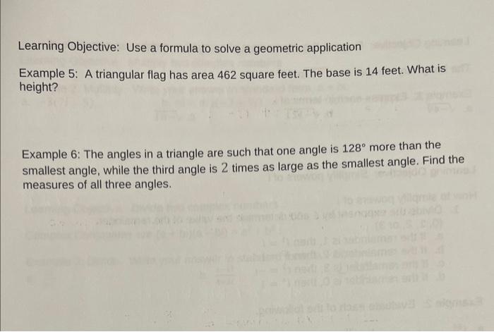 Solved Learning Objective: Use a formula to solve a | Chegg.com