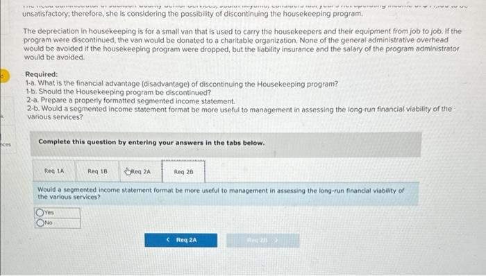 Solved Problem 11-19 Dropping or Retaining a Segment | Chegg.com