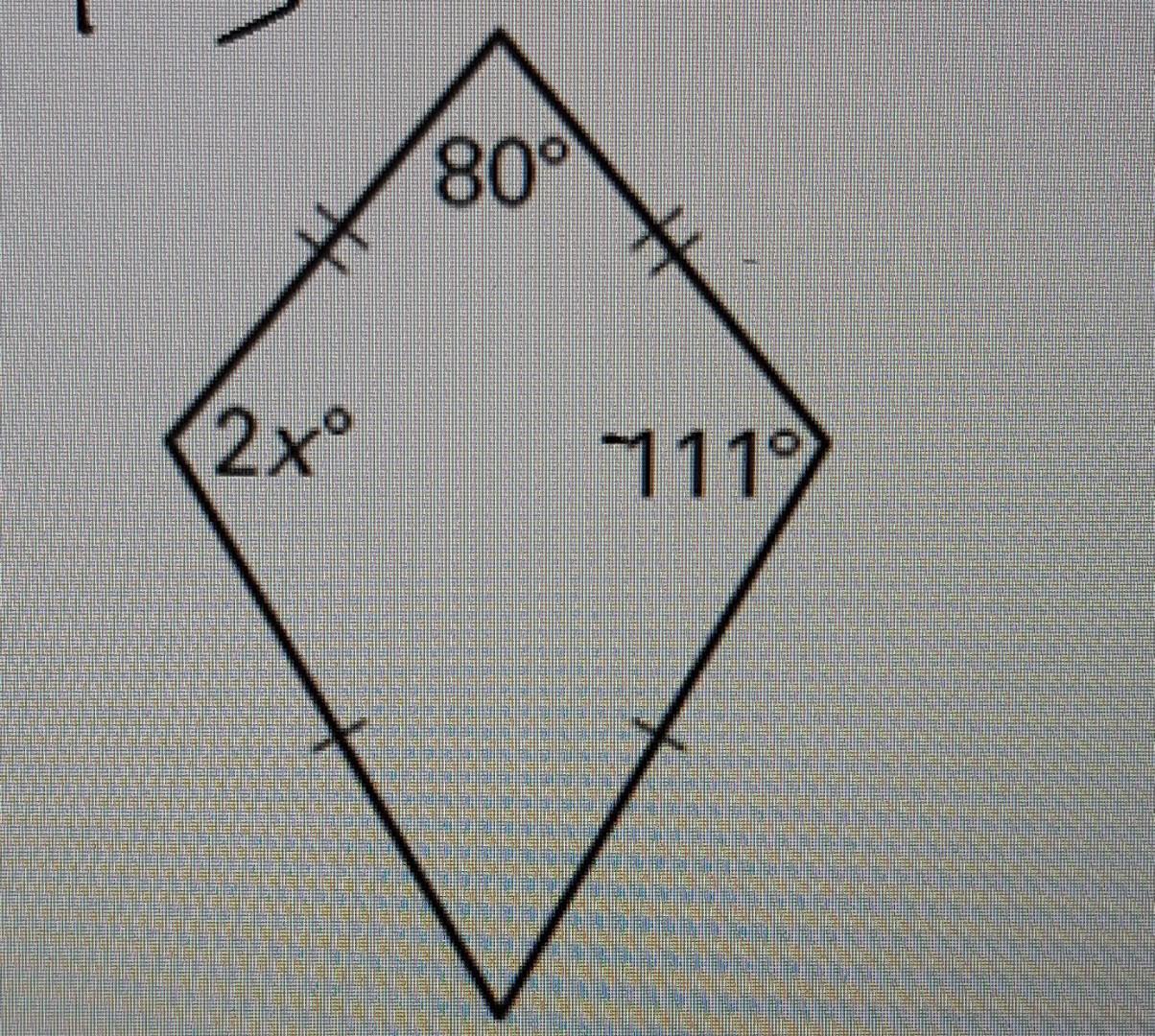 Solved 80° 十 X 2x9 1119 | Chegg.com
