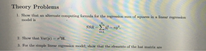 Solved Theory Problems 1. Show that an alternate computing | Chegg.com
