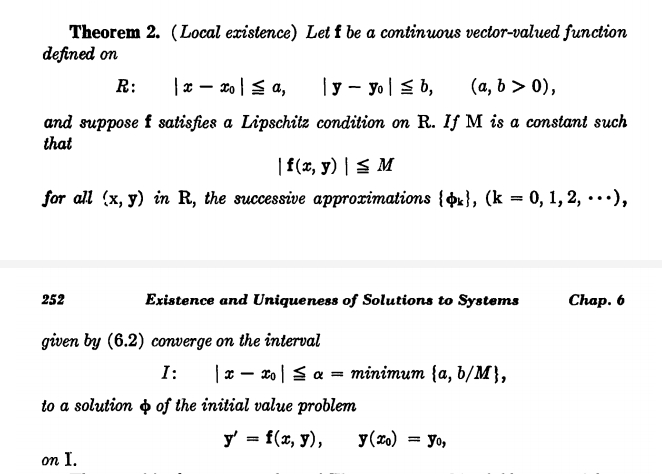 Solved Theorem 2. (Local existence) ﻿Let f ﻿be a continuous | Chegg.com