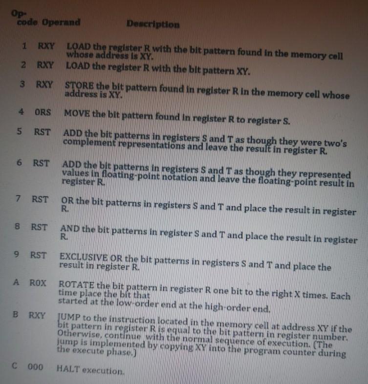 Based on the machine language given in Appendix C , | Chegg.com