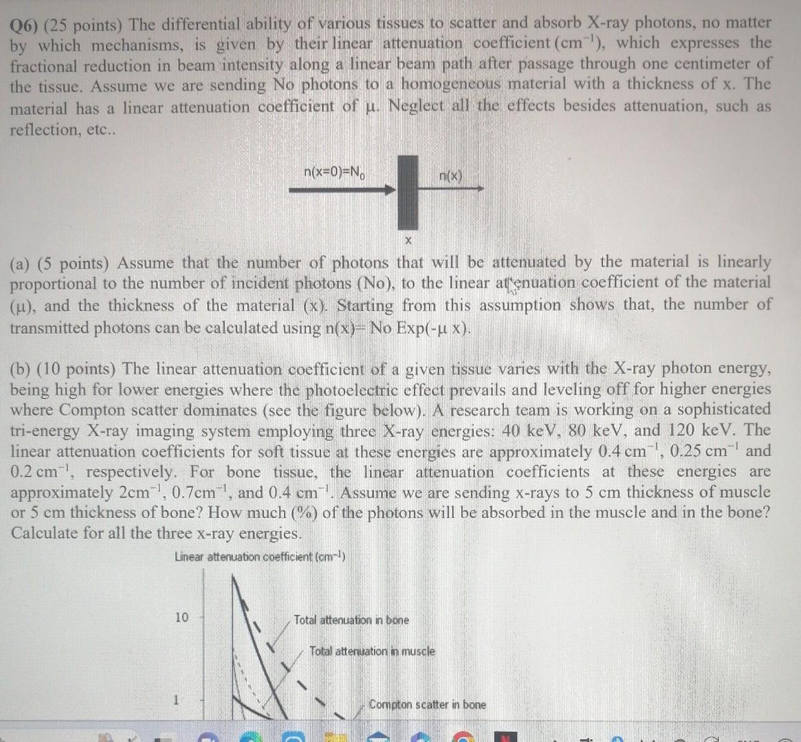 Solved Q6) (25 points) The differential ability of various | Chegg.com