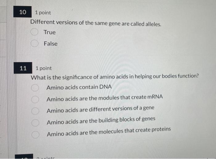 Different versions of the same gene are called | Chegg.com