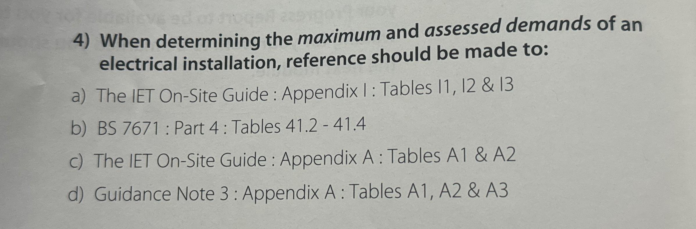 Solved When determining the maximum and assessed demands of | Chegg.com