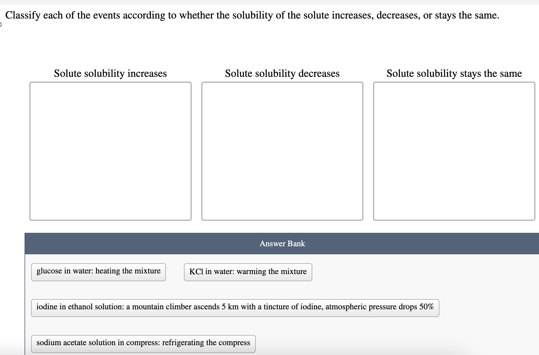 Solved Classify each of the events according to whether the | Chegg.com