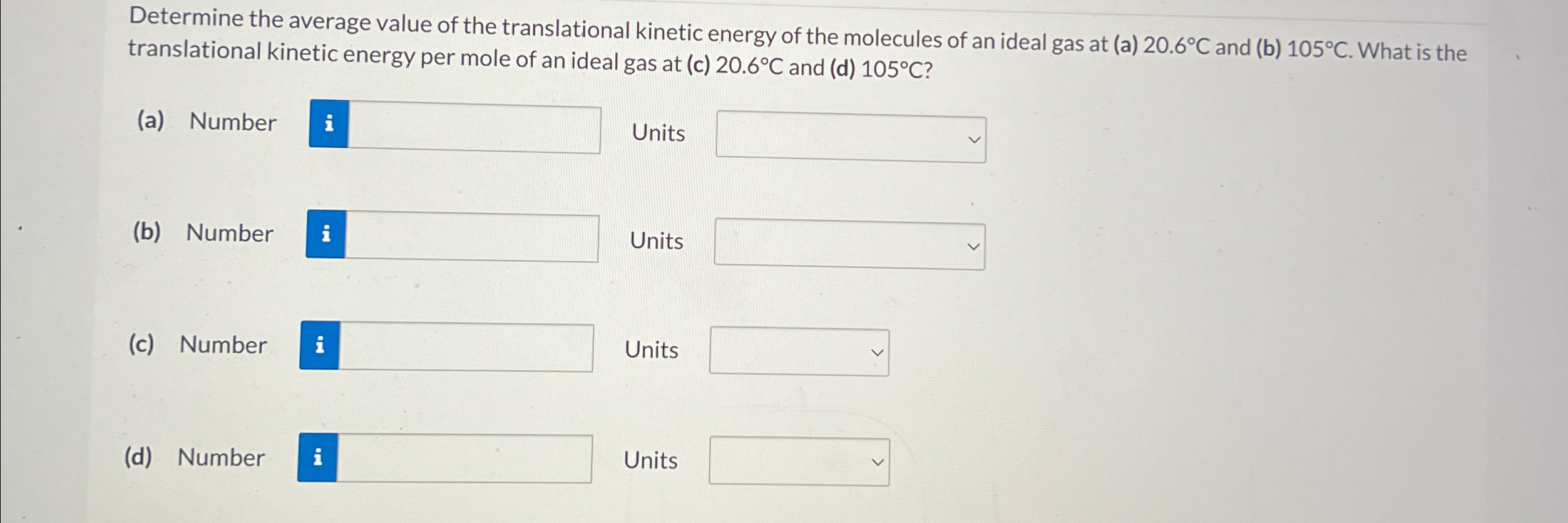 Solved Determine the average value of the translational | Chegg.com