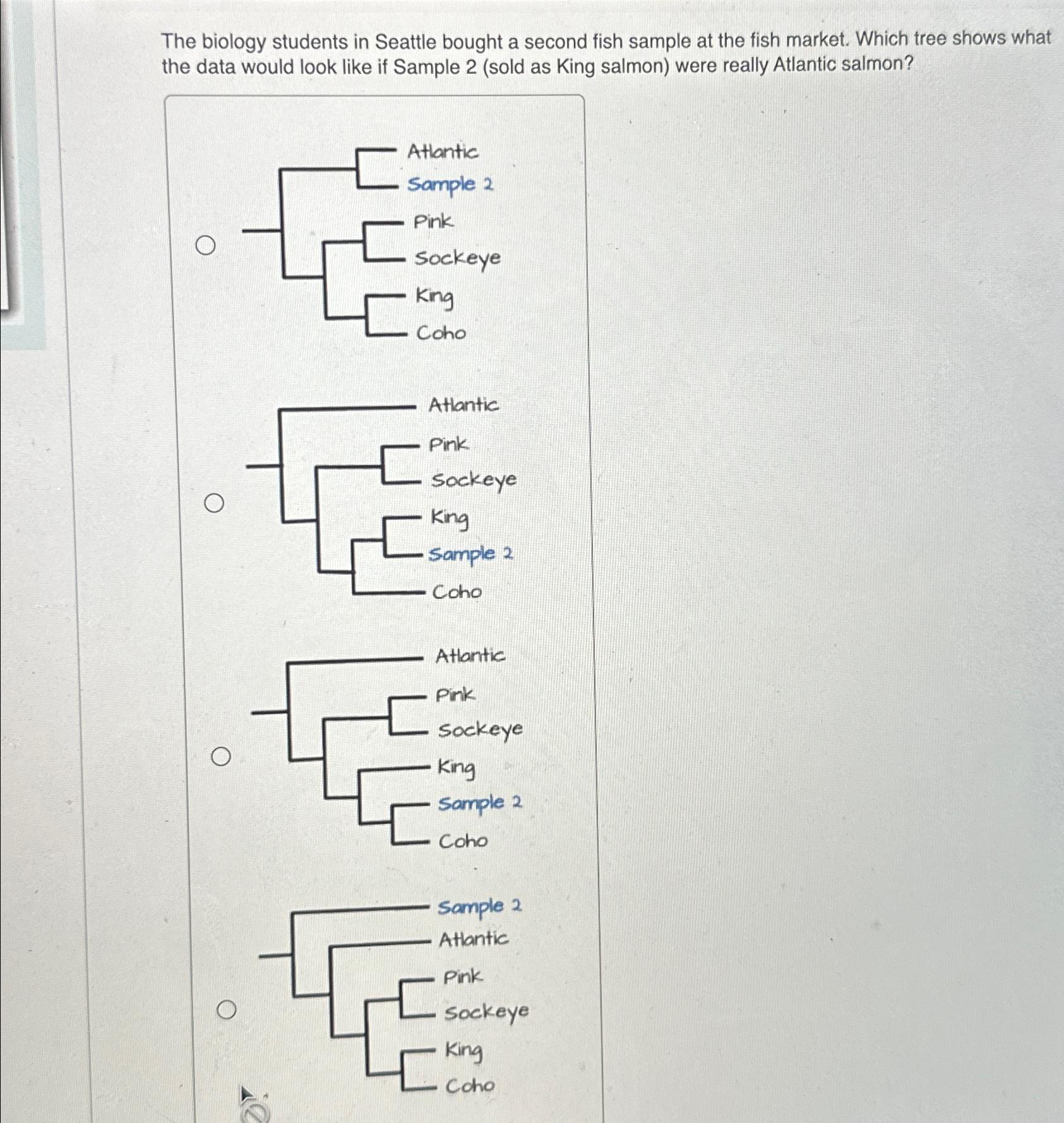 Solved The biology students in Seattle bought a second fish | Chegg.com