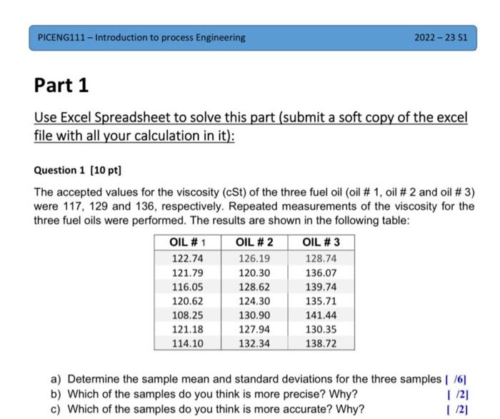 Solved Use Excel Spreadsheet to solve this part (submit a | Chegg.com