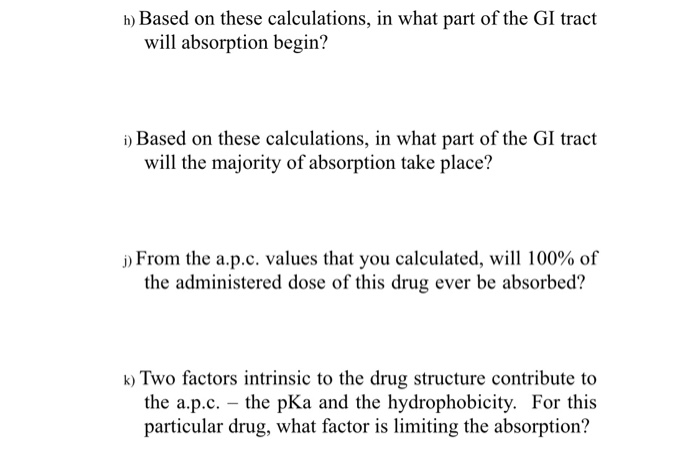 Solved Consider a weakly basic amine drug with a pKa of 5.4 | Chegg.com