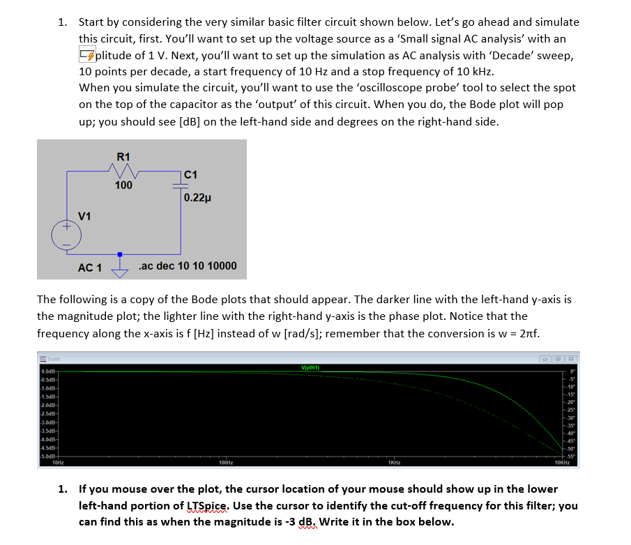 Solved Please have LTSpice picture to show this. | Chegg.com