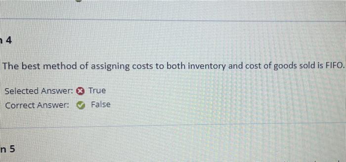 Solved 14 The best method of assigning costs to both | Chegg.com