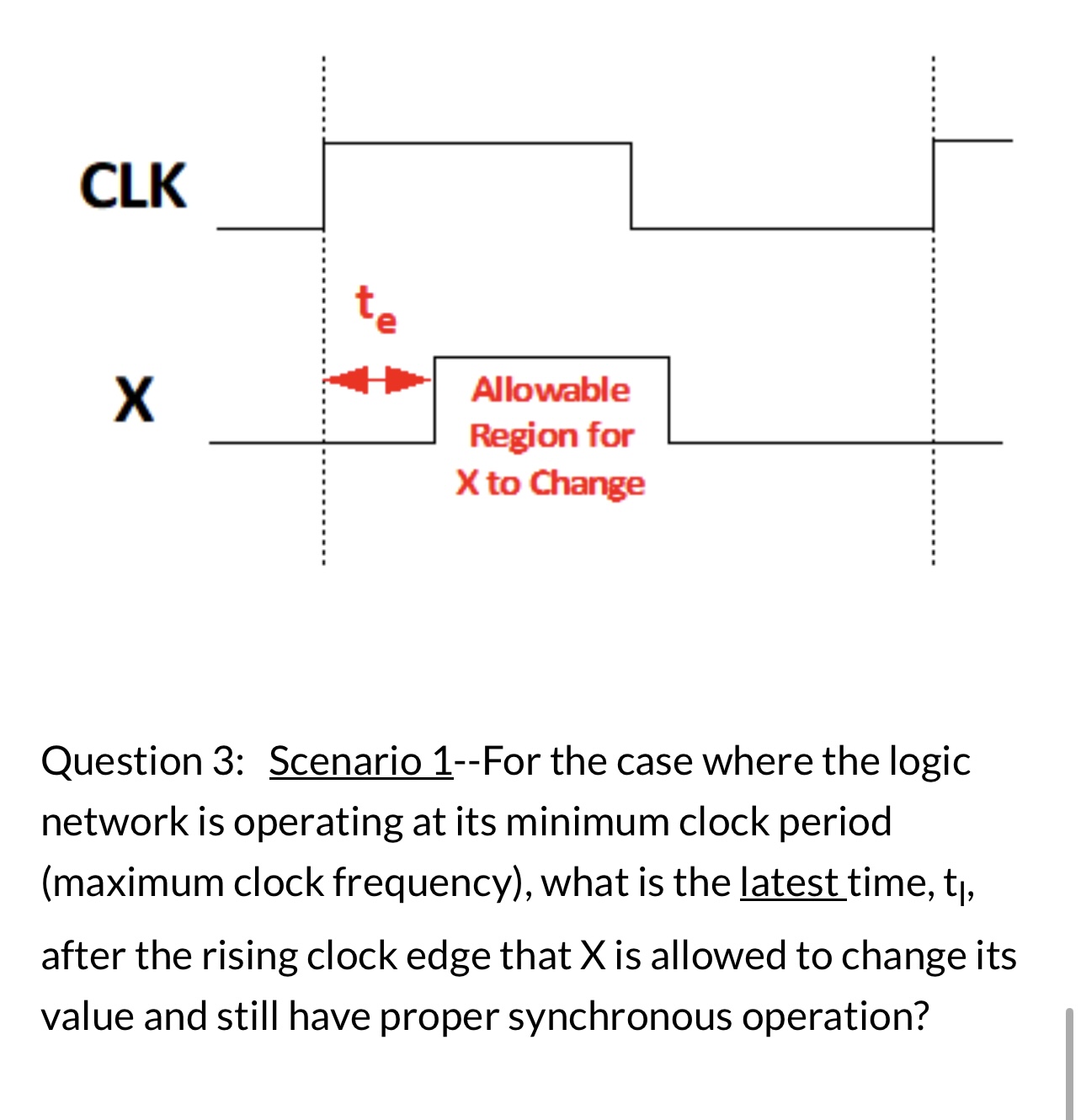 Solved Question 3: Scenario 1--For the case where the | Chegg.com