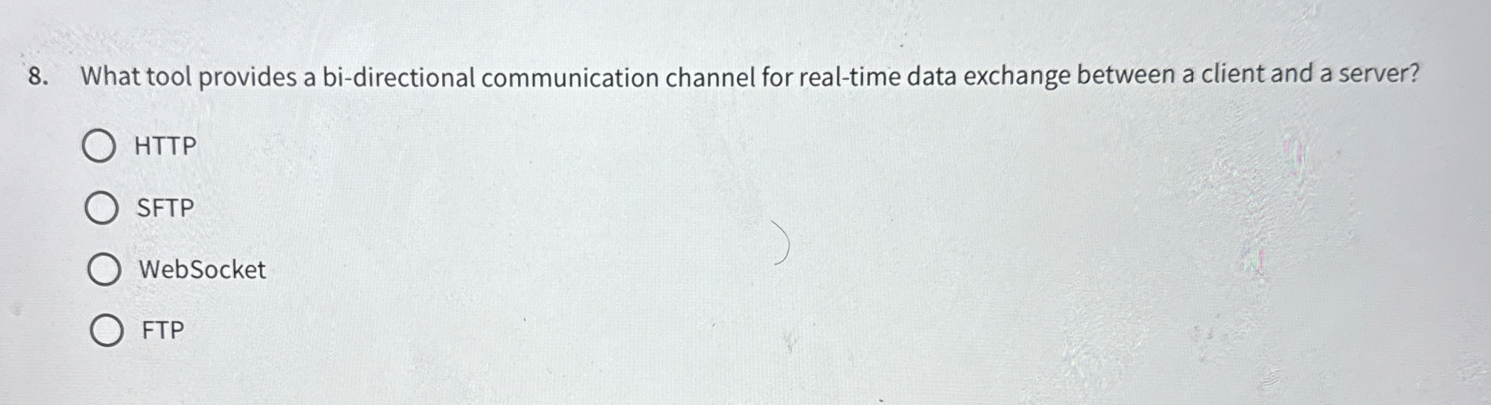 [Solved]: What tool provides a bi-directional communication
