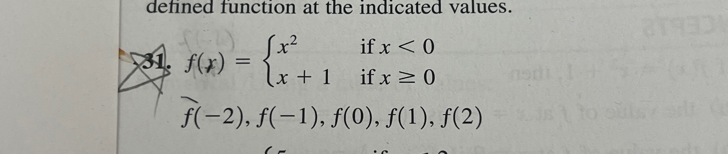 Solved defined function at the indicated | Chegg.com
