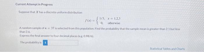 Solved Suppose that X has a discrete uniform distribution | Chegg.com