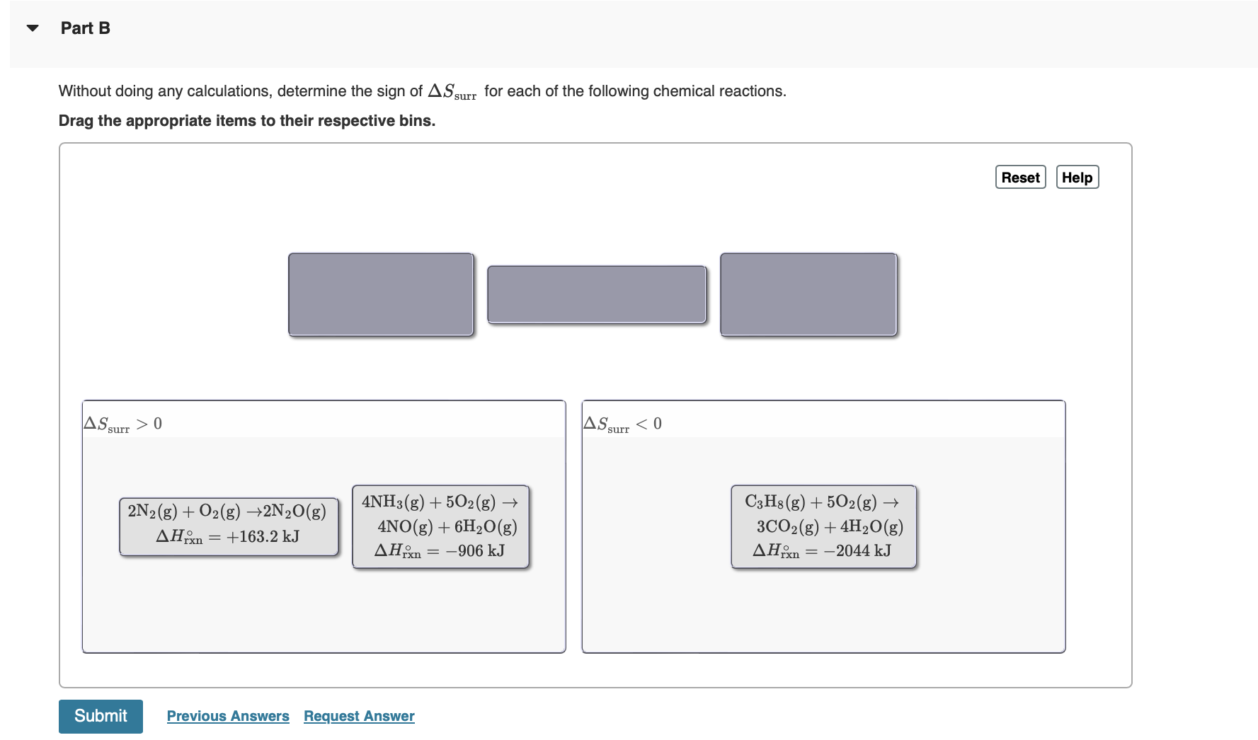 Solved Part BWithout doing any calculations, determine the | Chegg.com