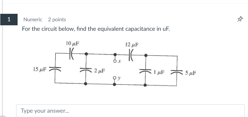 Solved For the circuit shown below, find the equivalent | Chegg.com