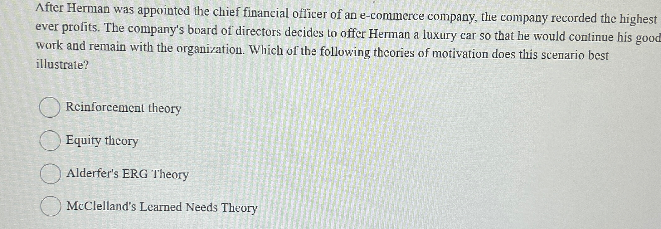 Solved After Herman was appointed the chief financial | Chegg.com