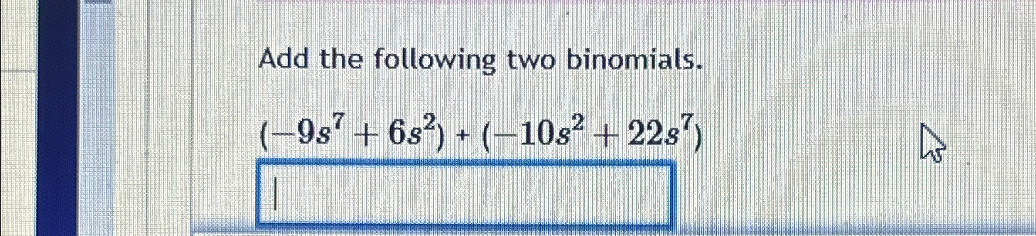 Solved Add the following two | Chegg.com