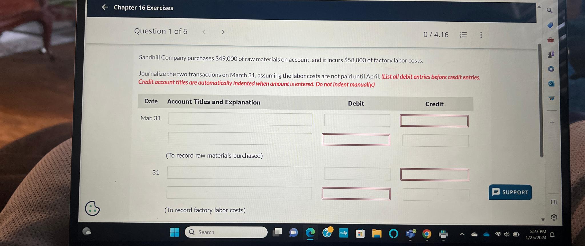 Solved Chapter 16 ﻿ExercisesQuestion 1 ﻿of | Chegg.com