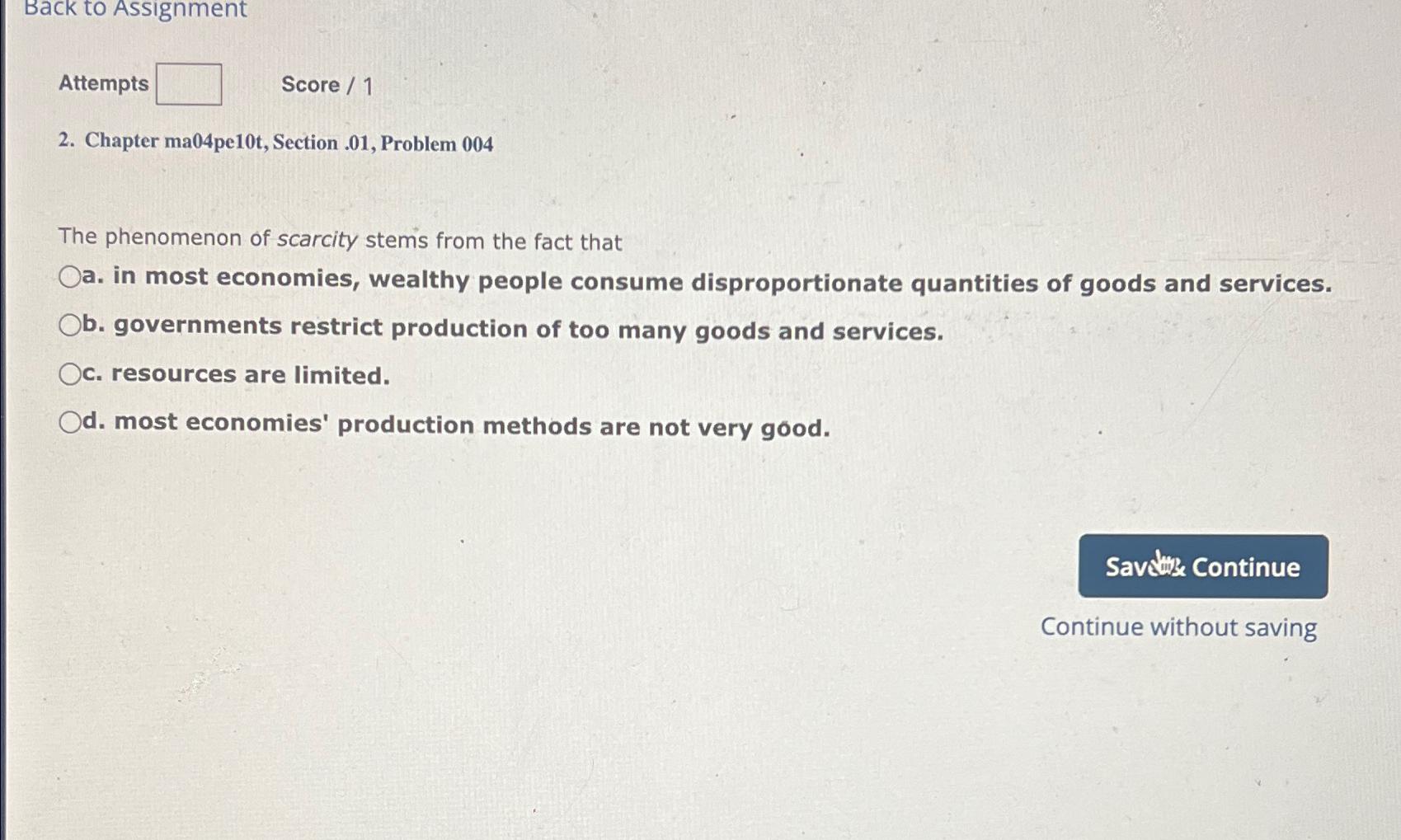Solved Back to AssignmentAttemptsScore / 12. ﻿Chapter | Chegg.com