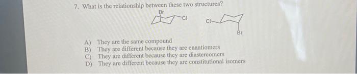 Solved 7. What is the relationship between these two | Chegg.com